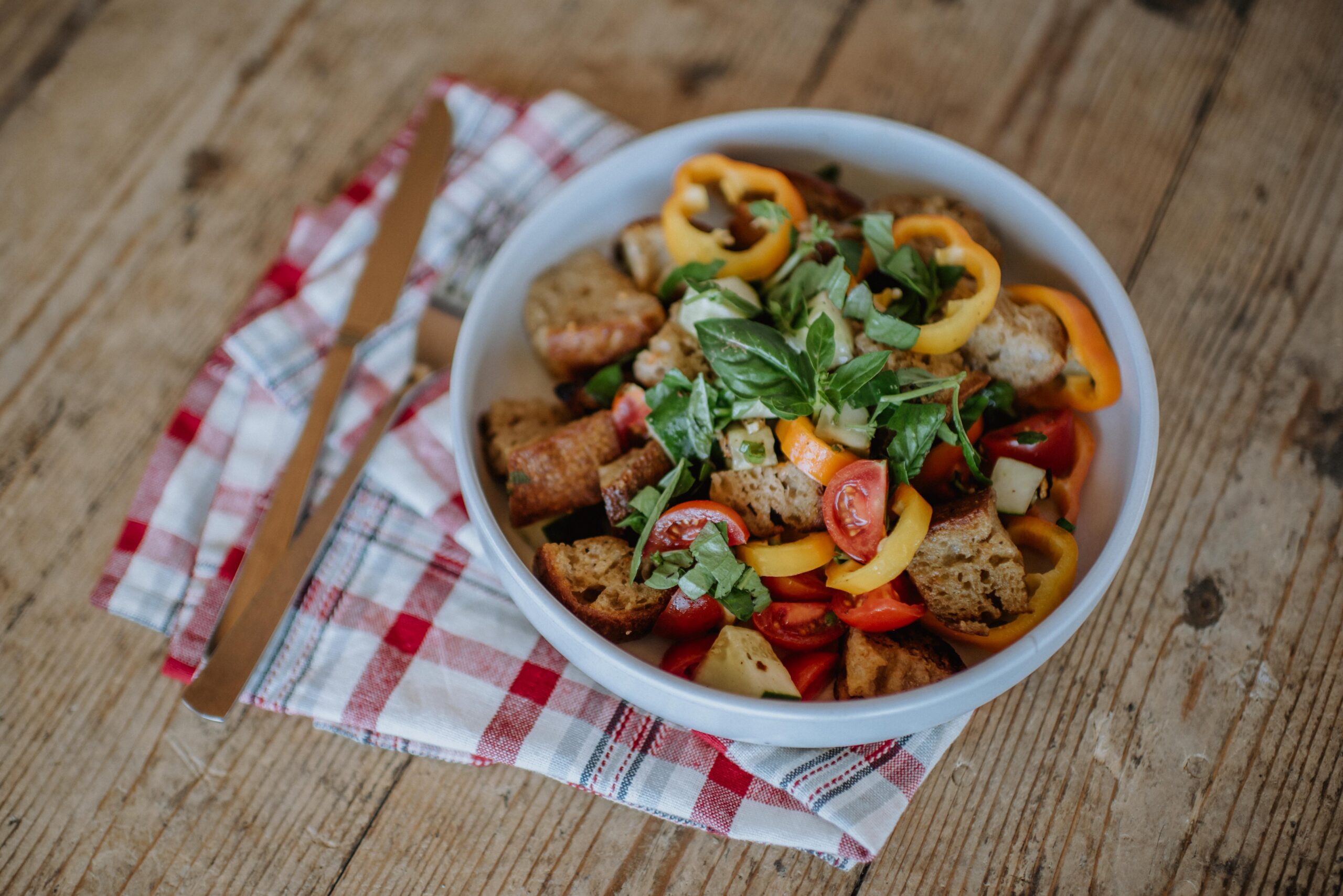 Brotsalat Rezept Mit Altem Brot