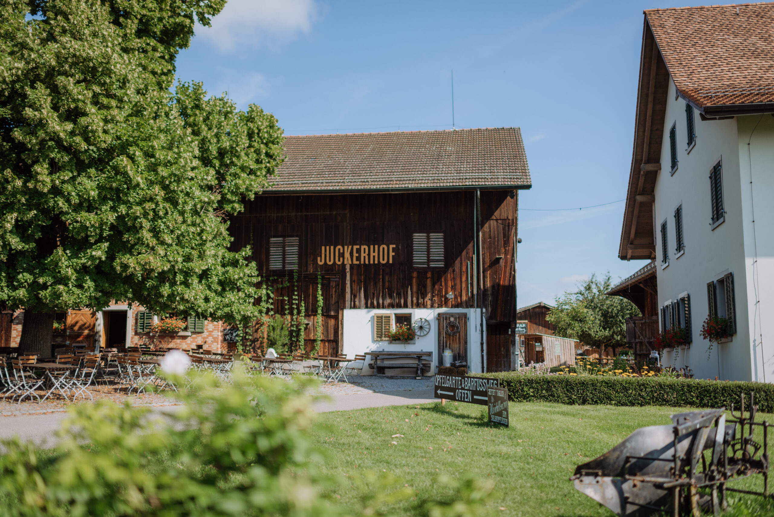 Erlebnisbauernhof Juckerhof in Seegräben - Jucker Farm